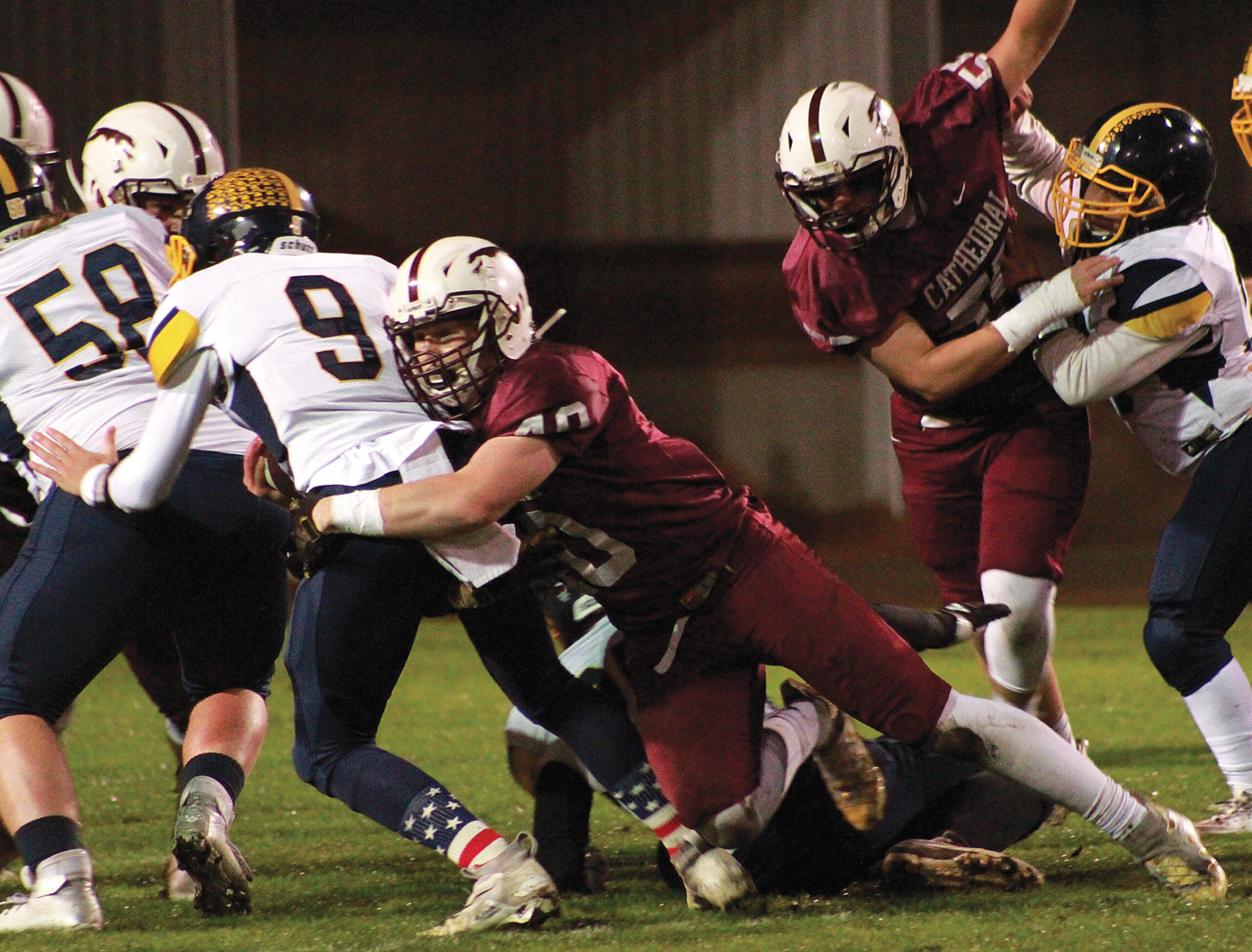 Fourth-quarter TDs enough as Cathedral shuts out RCW 16-0 | News ...